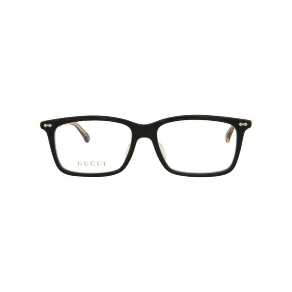 Gucci | Accessories | Gucci Squareframe Acetate Optical Frames Black ...
